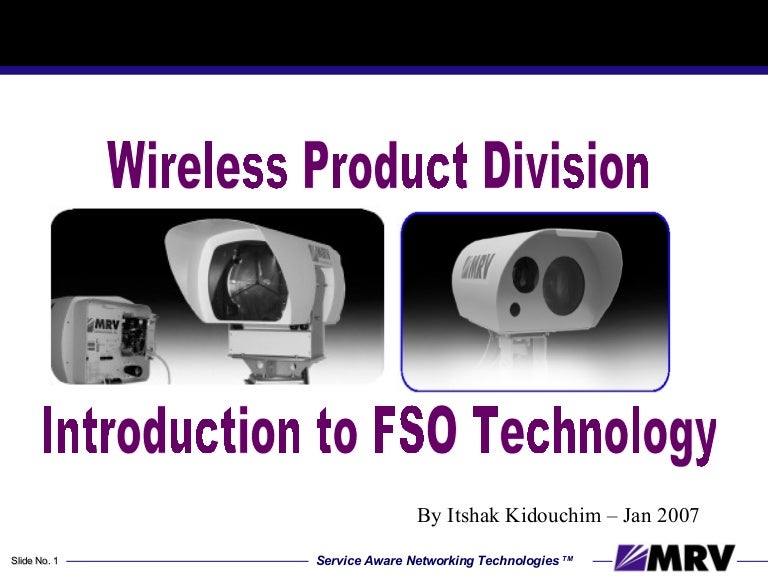 Introduction To Fso Technology