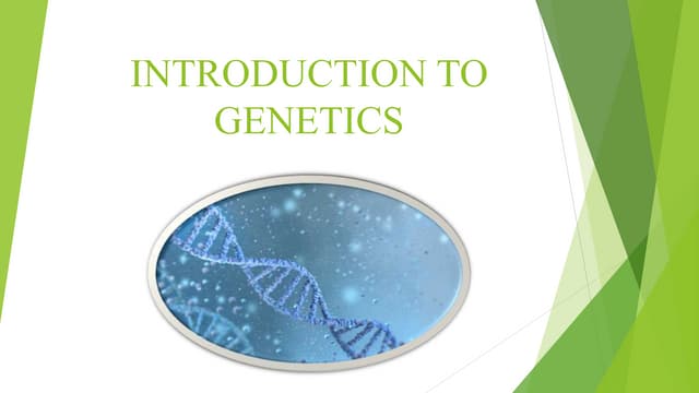 Introduction to Genetics.ppt