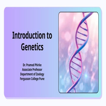 Introduction to Genetics-Mendelian Inheritance.pptx