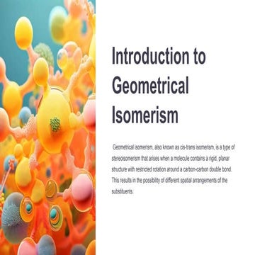 Introduction to Geometrical Isomerism.pptx