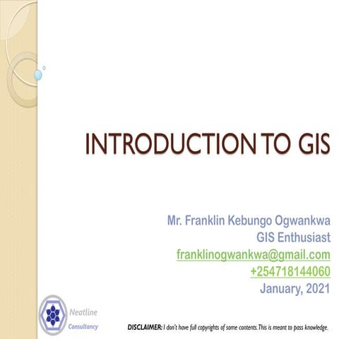Introduction to gis | PPT