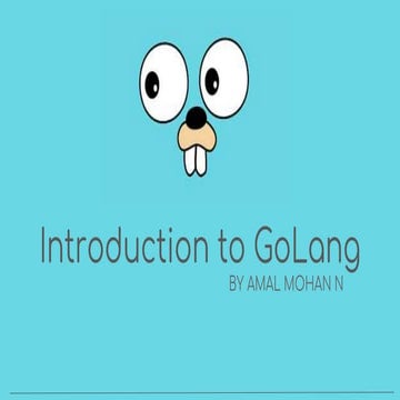 Introduction To Go Programming Language