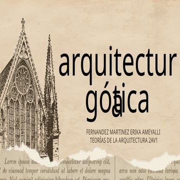 Introduction to Gothic Fiction Educational Presentation in Beige and ...