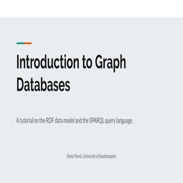 Introduction To Graph Databases Ppt
