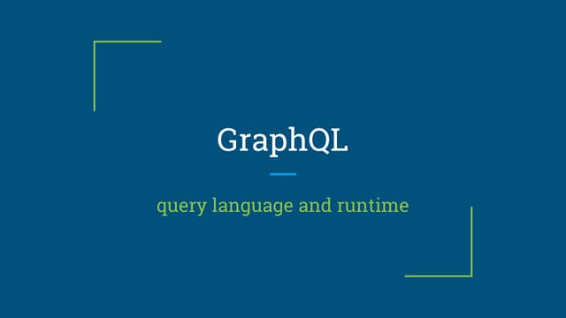 Introduction To Graphql Pdf Databases Computer Software And