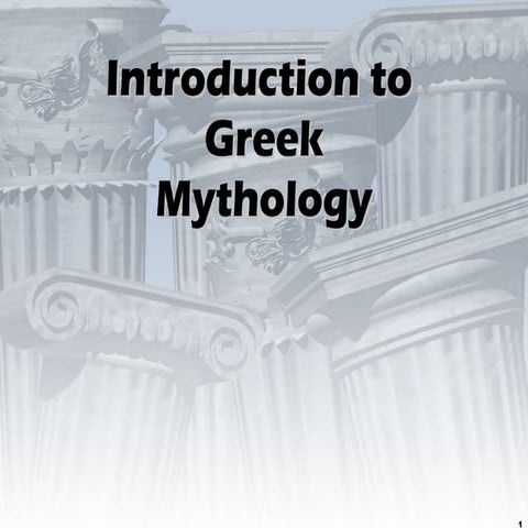 Greek mythology | PPT