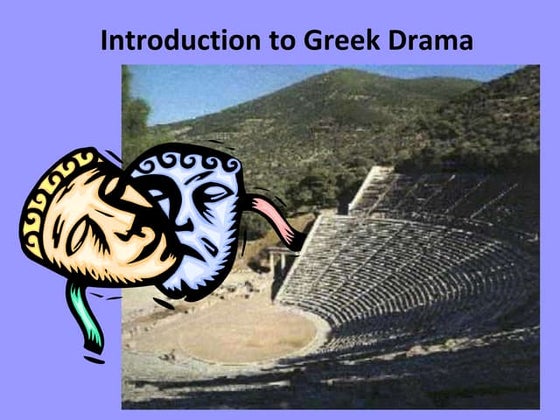 Greek Theatre | PPT