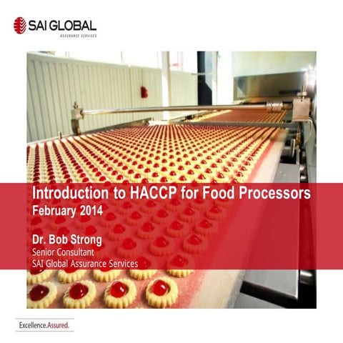 HACCP protocol for various Fish products | PDF