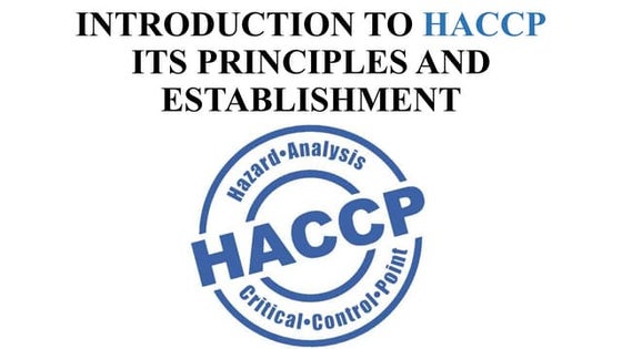 HACCP - Training Module.pptx