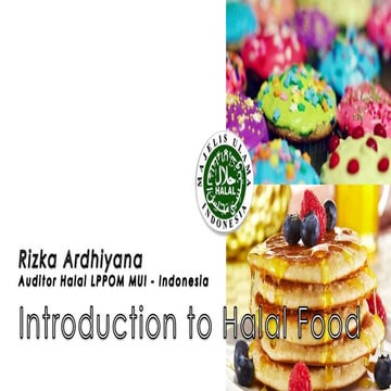 Introduction to halal food | PDF
