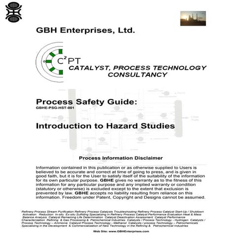 Introduction to Hazard Studies | PDF