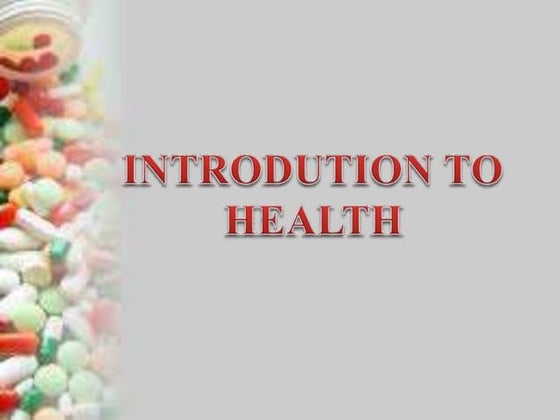 SPECTRUM OF HEALTH | PPTX