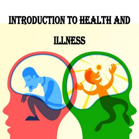 INTRODUCTION TO HEALTH AND ILLNESS for 1st SEM BSc NURSING | PPTX