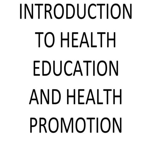 Introduction to Health education.pptx