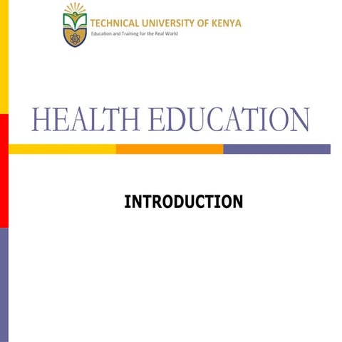 Introduction to Health Education on HIV/AIDS.pptx