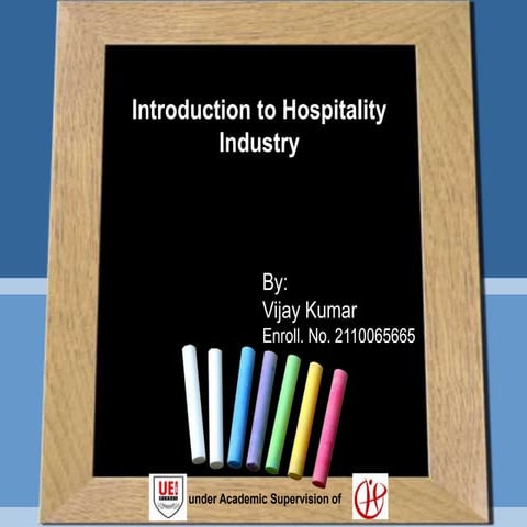 Introduction to hospitality industry.ppt