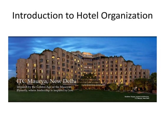 Introduction to hotel | PPT