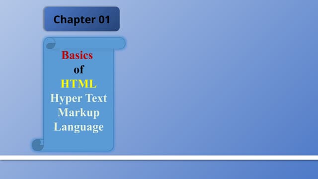 HTML PPT.pdf | Web Design and HTML | Internet
