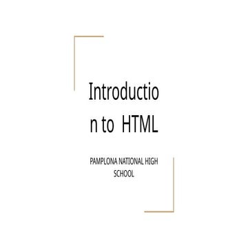 This presentation is about basic designing to website using basic html and css | PPTX