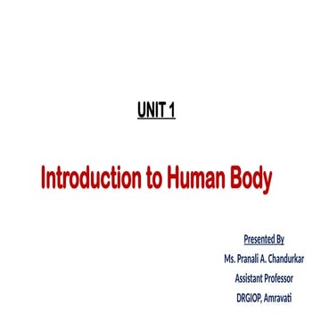 B pharmacy HAP 1 UNIT 1 SEM 1 hap unit 1 a.pptx