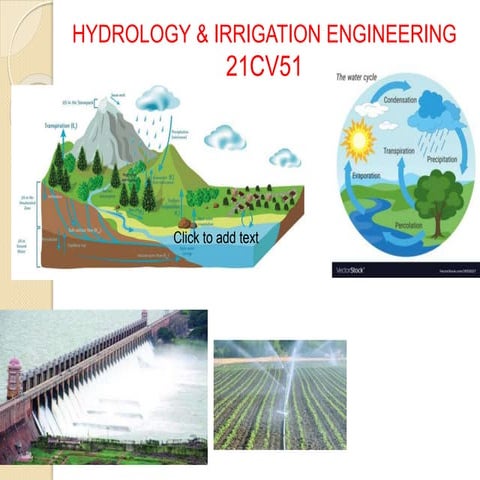 Introduction to Hydrology & Precipitation - Module - 1.pptx