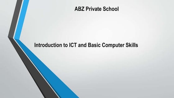 GRADE 2 ICT/COMPUTING INPUT AND OUTPUT.pptx | Operating Systems | Computer Software and Applications