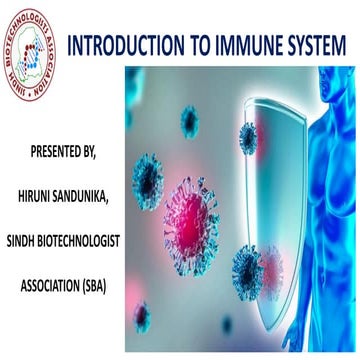 Introduction to immune system | PDF