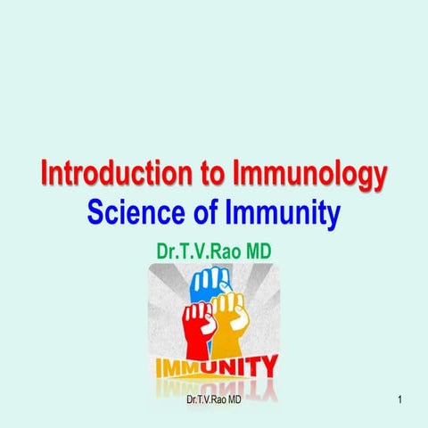 Introduction to immunity | PPTX