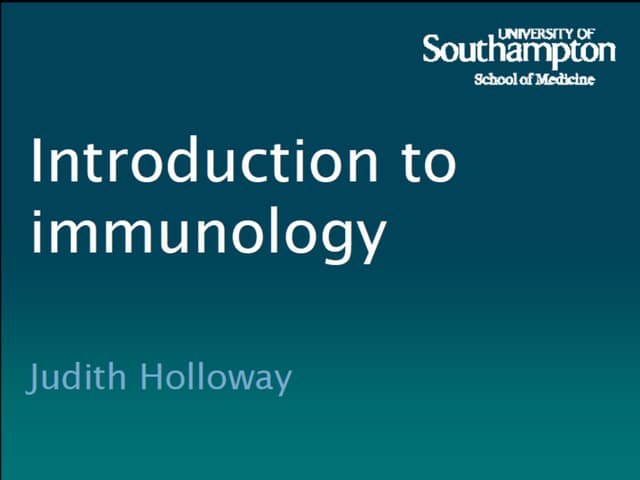 Introduction To Immunology Pptx Medical Health