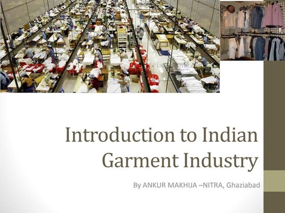 Basic organizational chart of a garments factory | PDF