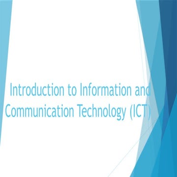 Introduction to Information and Communication Technology (ICT.pptx