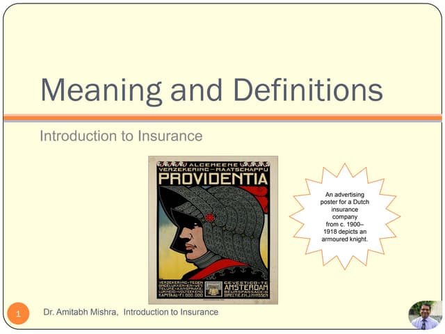Insurance-Meaning, Characteristics, Functions and Types.ppt