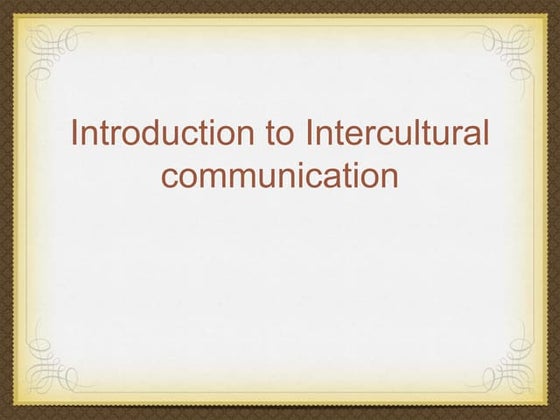 Individualism, Collectivism, High And Low Context | PPT