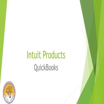 Introduction to intuit products | PPSX