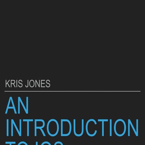 Introduction to iOS | PPTX