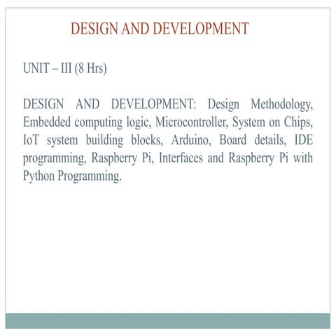 Unit-III internet of things sppu. .ppt