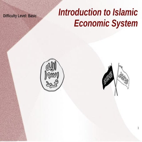 Introduction to Islamic Economic System | PDF