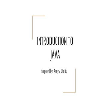 Introduction To Javapptx Programming Languages Computing