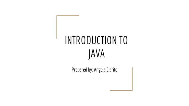 Introduction To Javapptx Programming Languages Computing