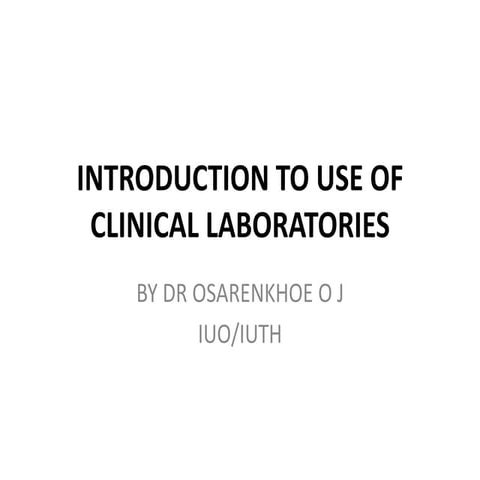 INTRODUCTION TO LABORATORY MEDICINE.pptx