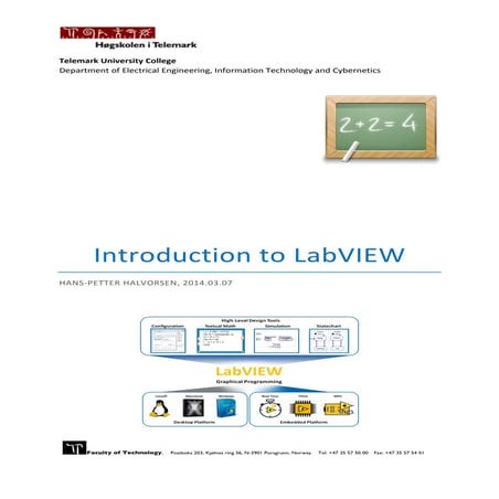 Introduction to lab view | PDF