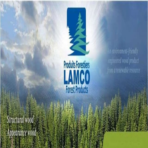 Introduction To Lamco Forest Products, Engineered Wood | PPT
