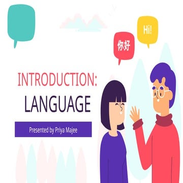 Introduction to Language.pptx psychology | PPTX