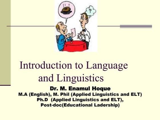 Firthian's Approach to Linguistics | PPT