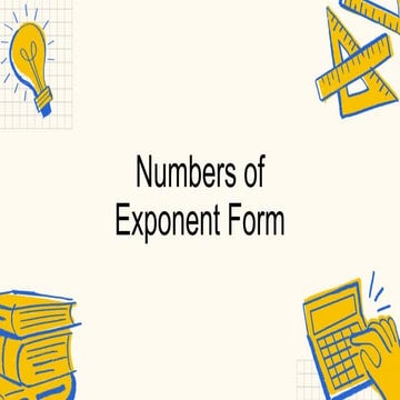 Understanding Powers and Exponent Form in Mathematics | PPTX
