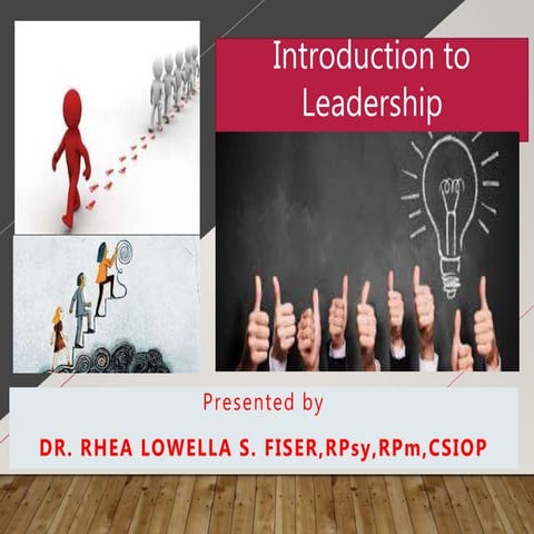 Introduction to Leadership | PPT