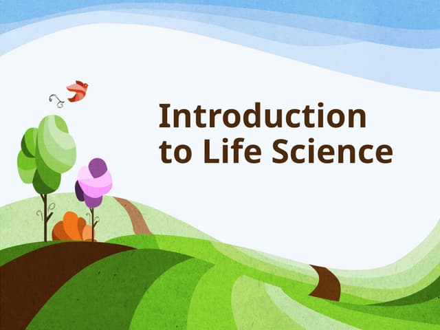 Introduction to Life Science and The Theories on the Origin of Life | PDF