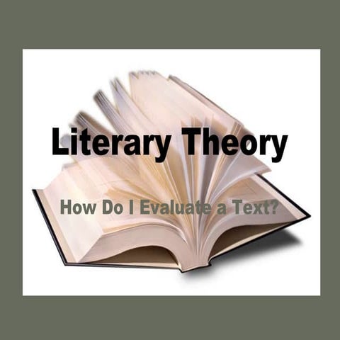 Literary criticism powerpoint | PPT