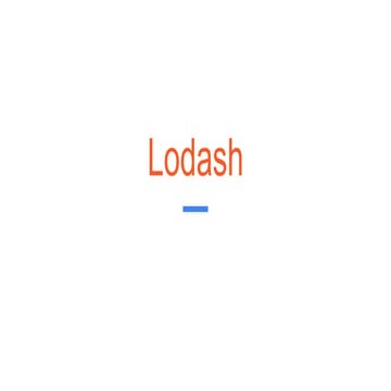 Introduction to lodash | PPTX