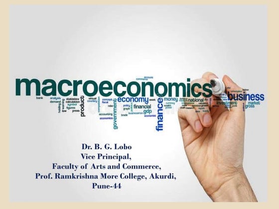 Macro Economics: Intoduction to Macro Economics | PPT